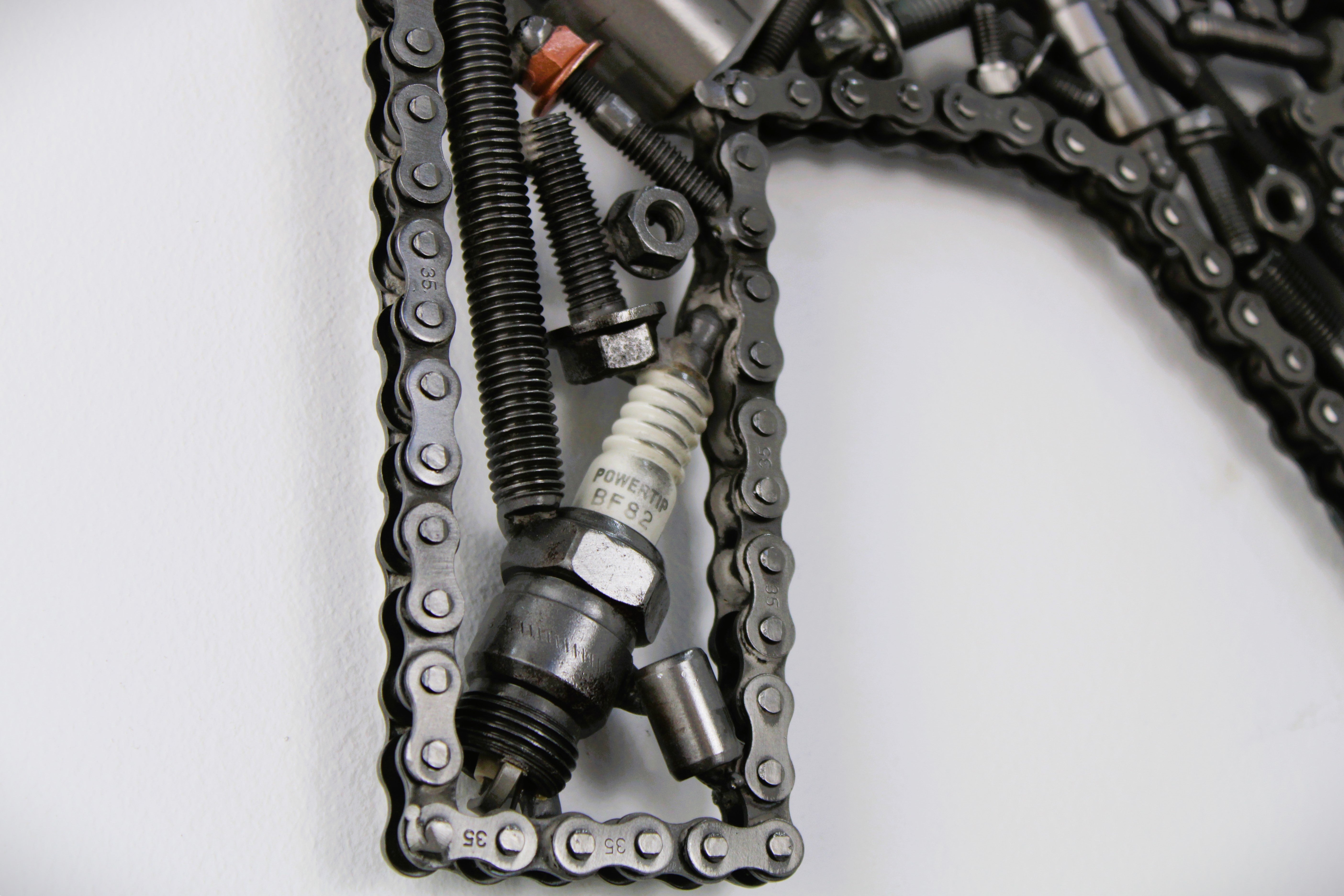 Car Part Letter R - Handcrafted Car Guy Gift, Steampunk Desk Decor, Au ...