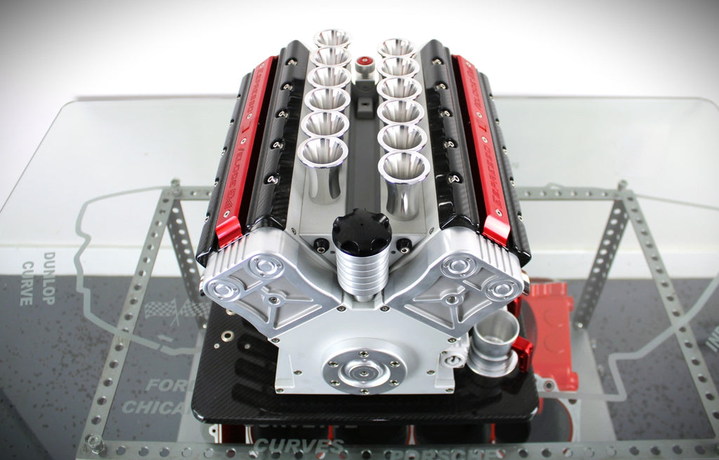 Automotive Espresso Machine - Functional V12 Engine Espresso Maker, Co ...