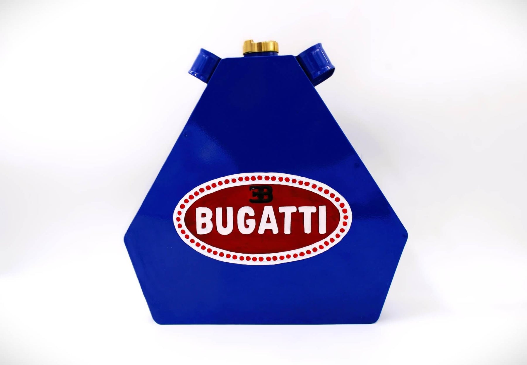 Bugatti Vintage Gas Can - Unique Man Cave Decor, Handmade Automotive D