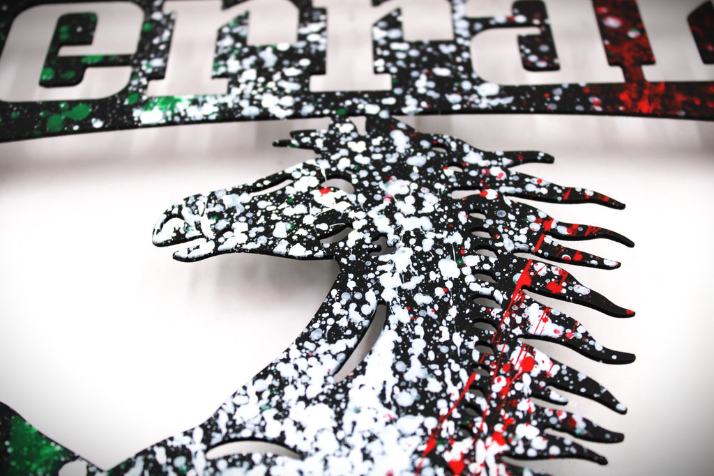 Hand-Painted Ferrari Prancing Horse Wall Art – Ben's Auto Decor