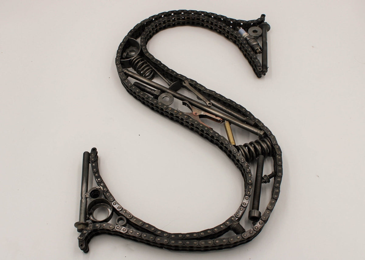 Personalized Car Part Letters - Automotive Wall Art, Car Enthusiast Gi