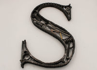 Personalized Car Part Letters - Automotive Wall Art, Car Enthusiast Gi