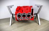 Porsche Engine Block Coffee Table - Handmade Automotive Decor, Unique