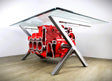 Porsche Engine Block Coffee Table - Handmade Automotive Decor, Unique