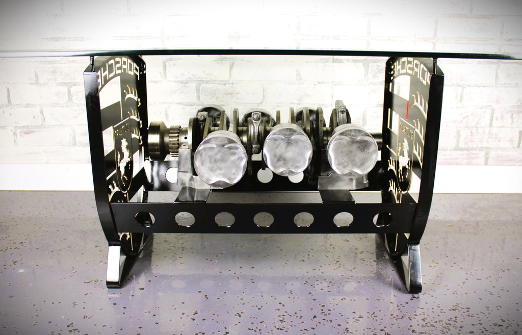 Porsche Flat-6 Crankshaft Engine Coffee Table – Ben's Auto Decor